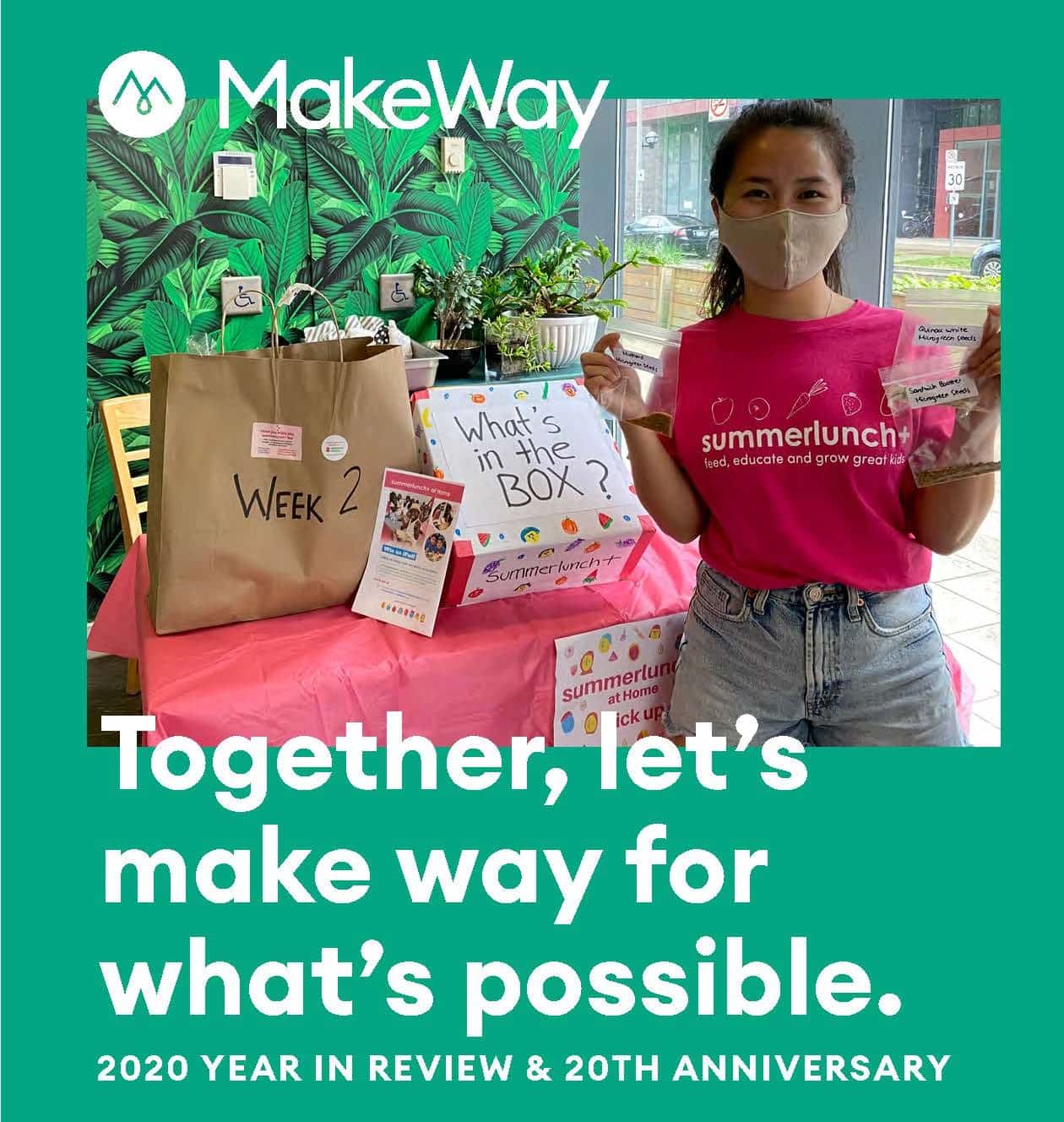 MakeWay launches 2020 Year in Review - MakeWay
